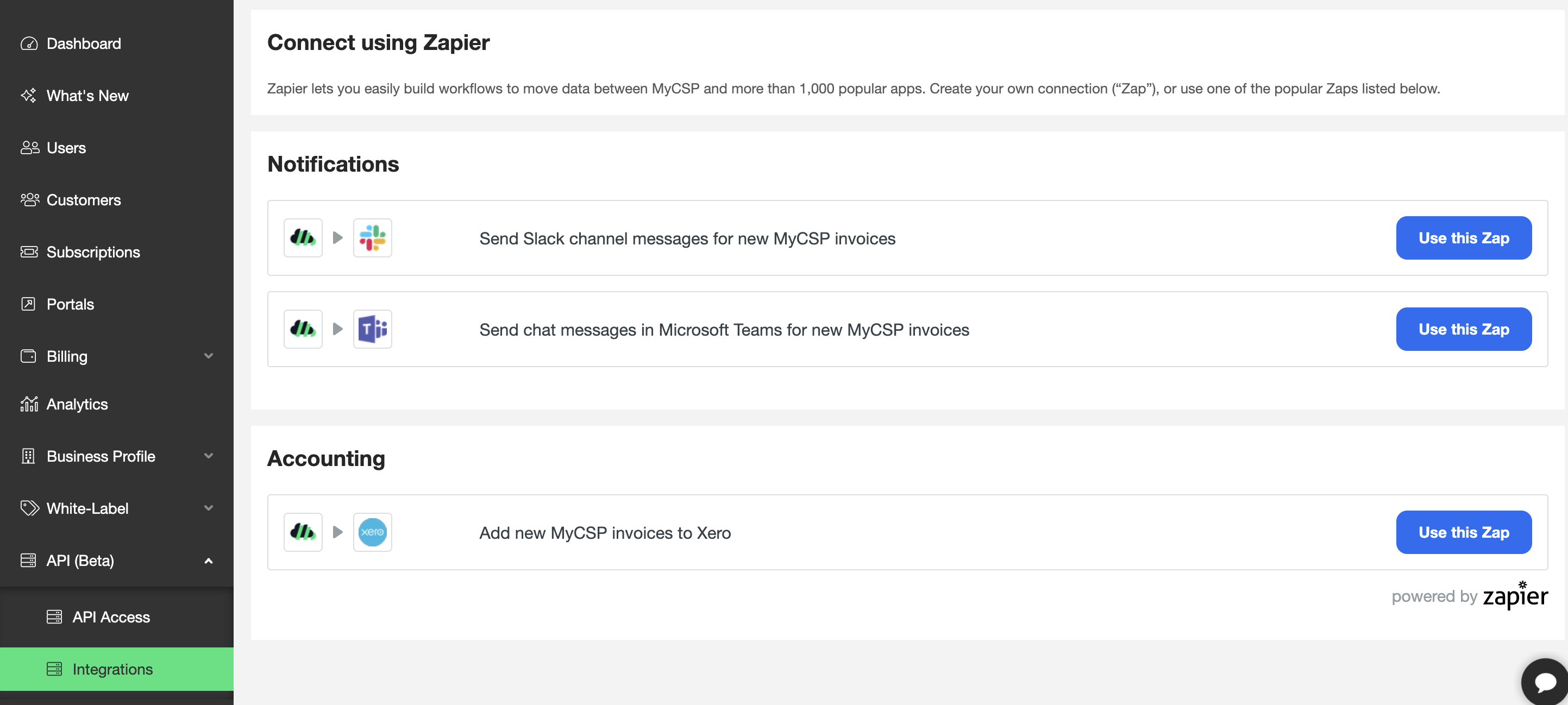 MyCSP - API v2 (Beta)